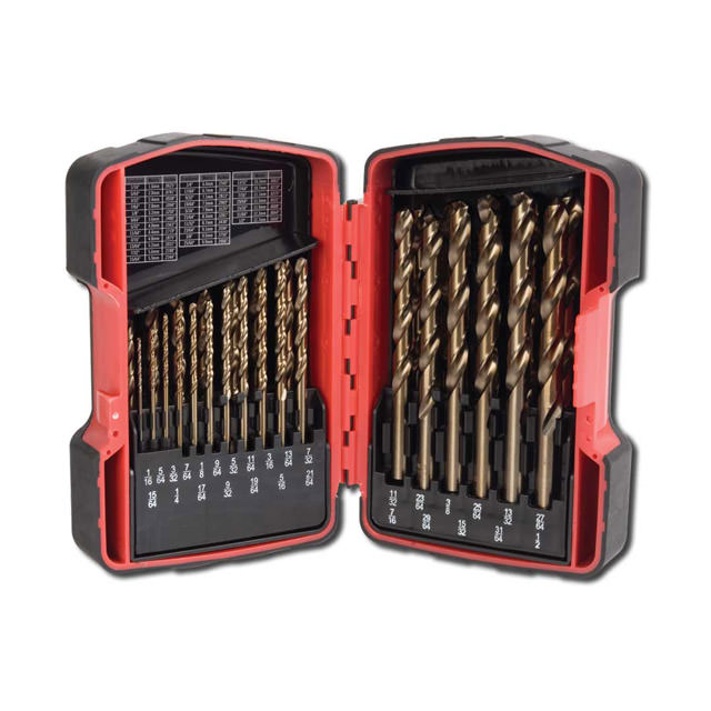 Cobalt drill bit set store